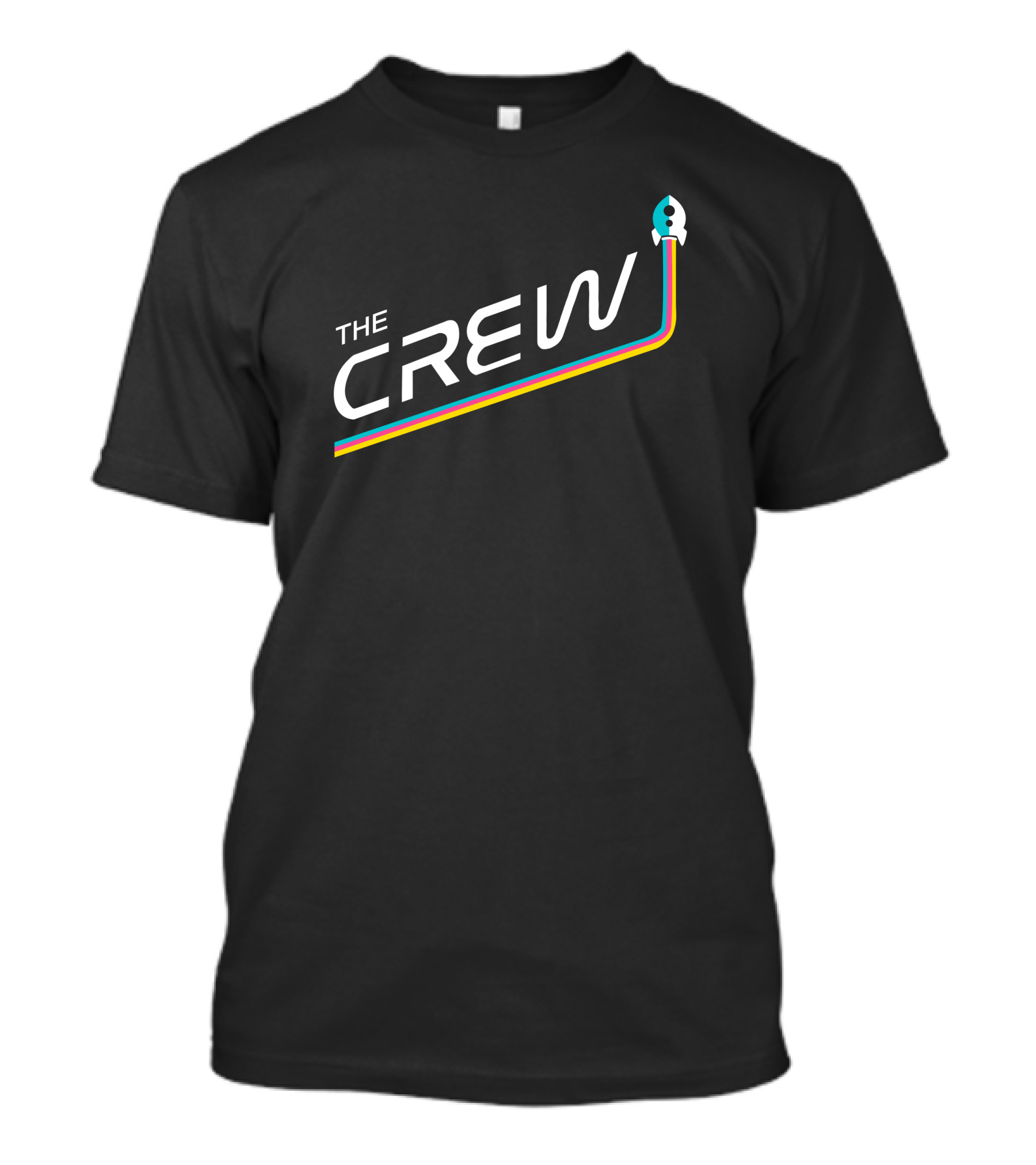 KYR Sp33dy The Crew Rocket And Rainbow Trail Merch T-Shirt