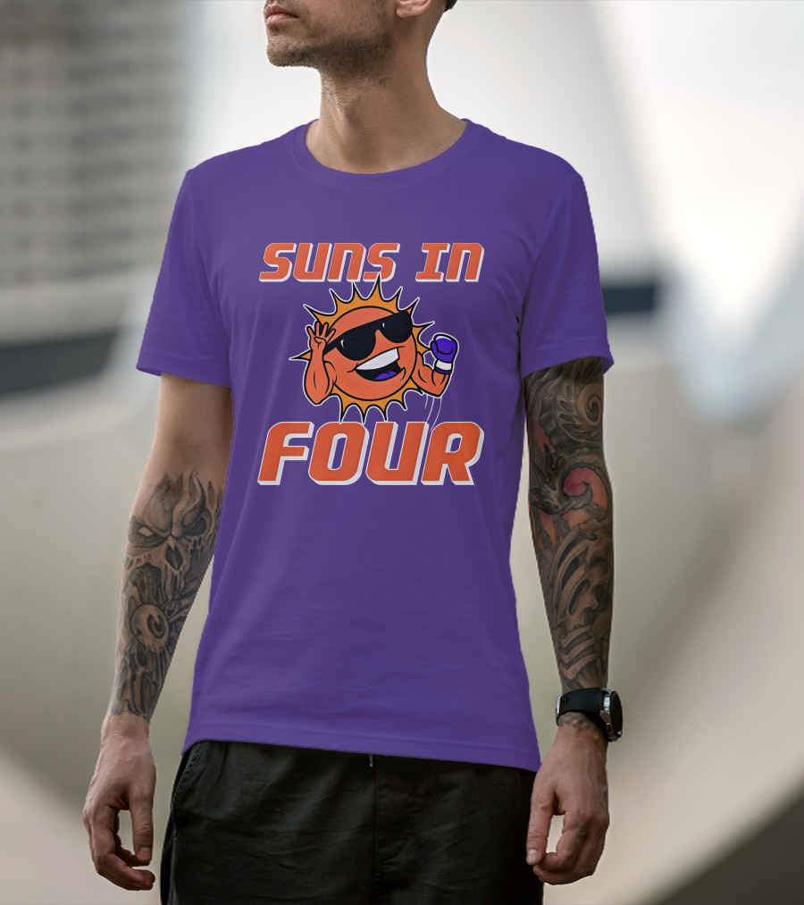 Suns In Four Dave Portnoy Merch Store T-Shirt