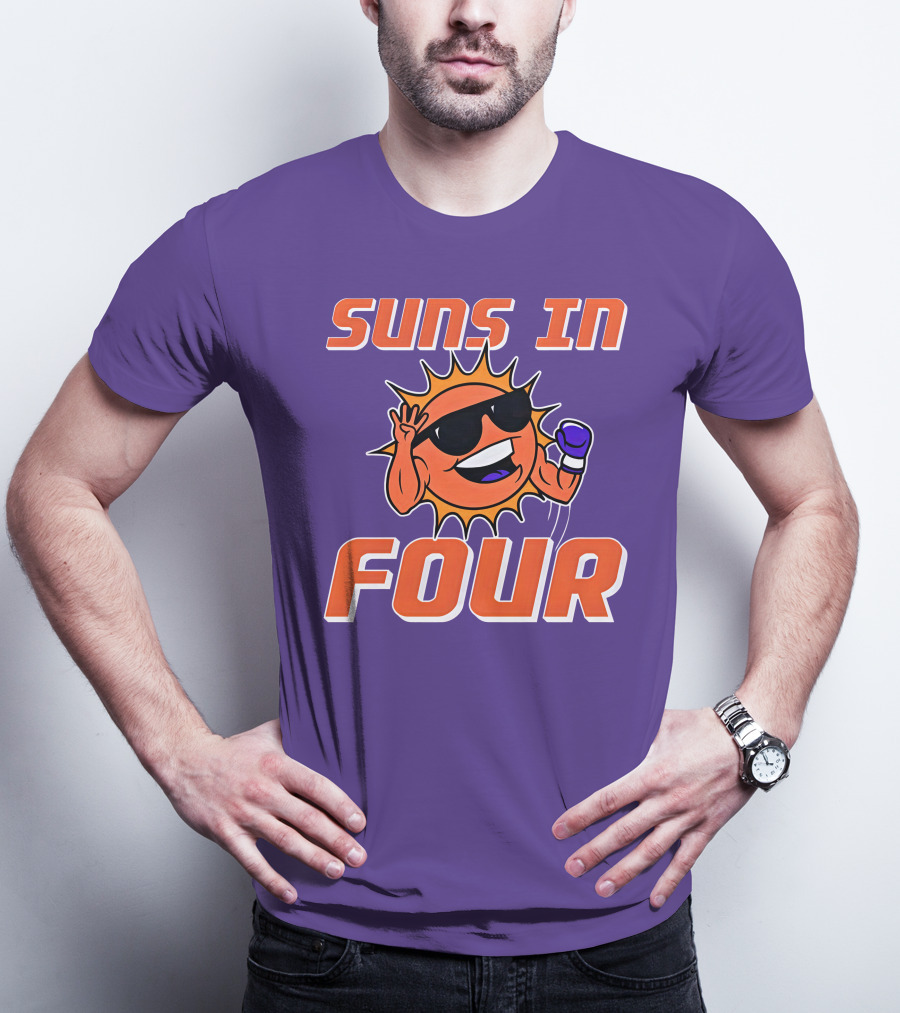 Suns In Four Dave Portnoy Merch Store T-Shirt