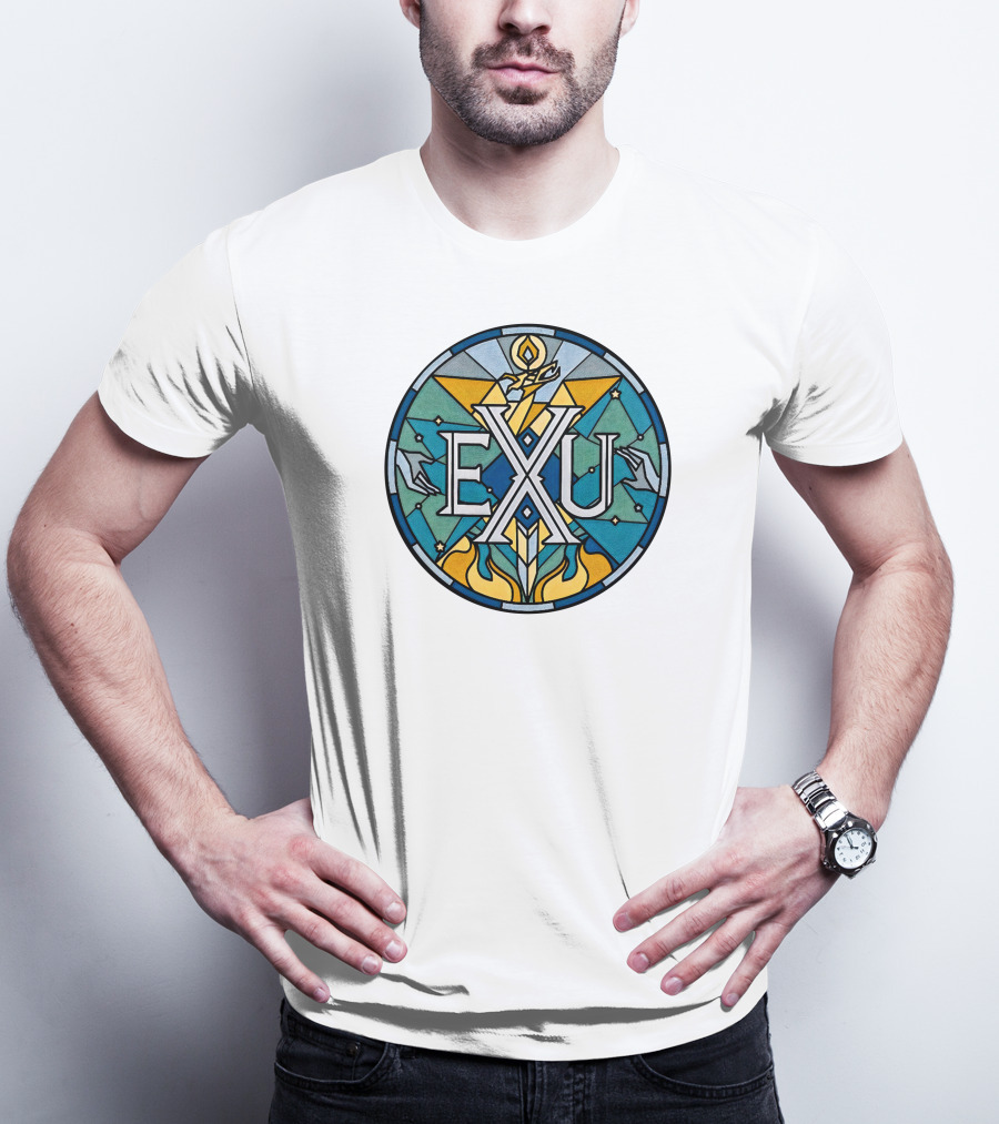 Critical Role Exandria Unlimited EXU Stained Glass T-Shirt