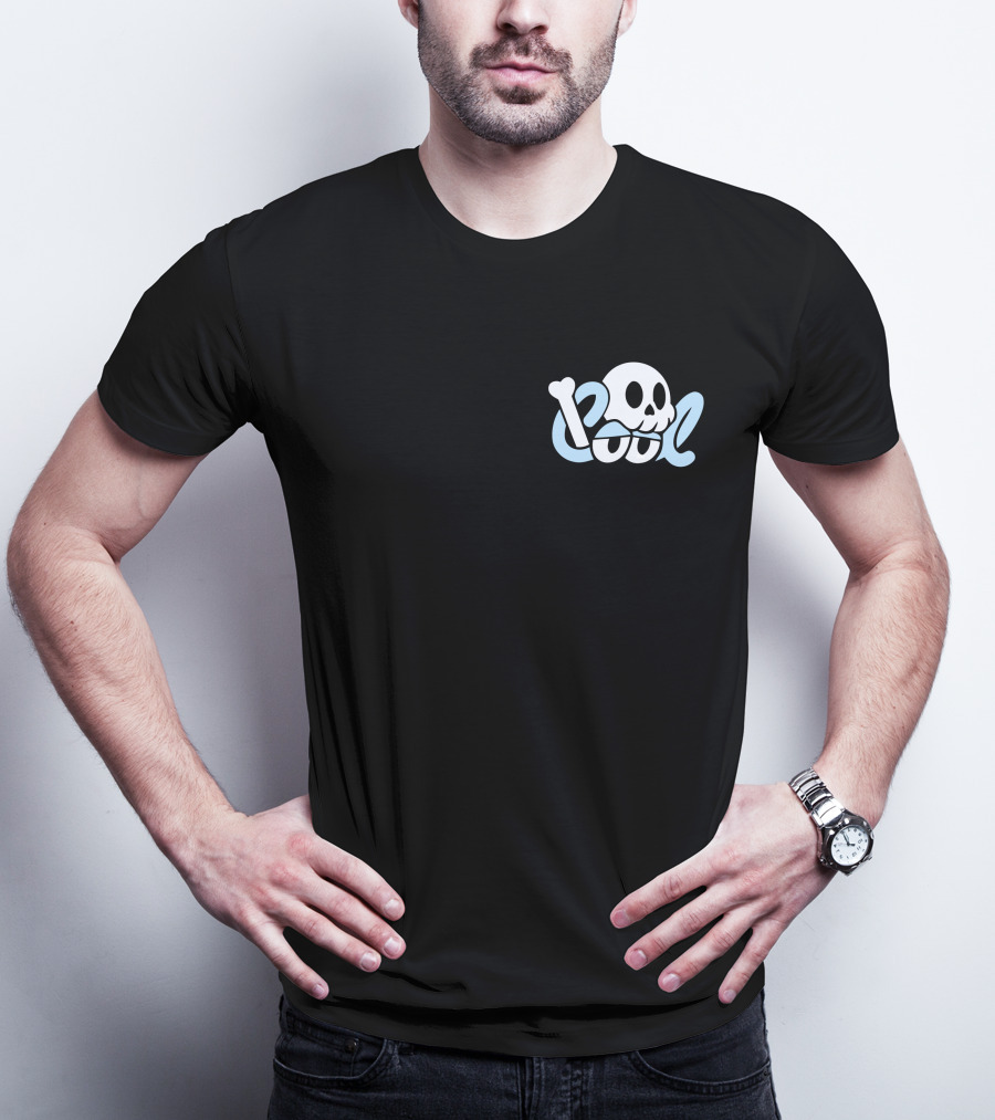 The Bone Cool Cool Skull With Bone T-Shirt