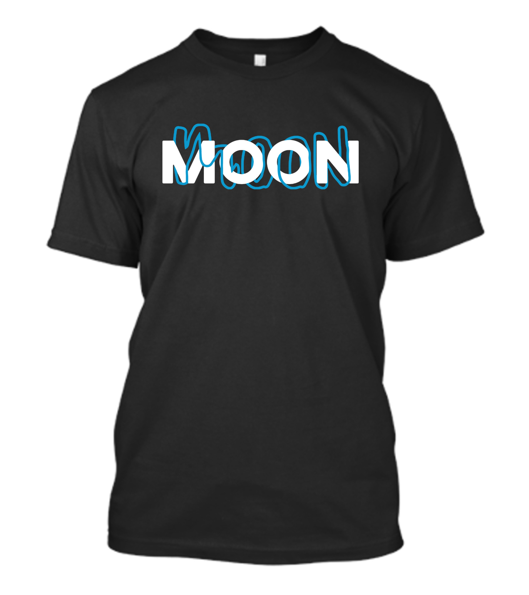 Moon Shop Merch Moon Neon Electric T-Shirt