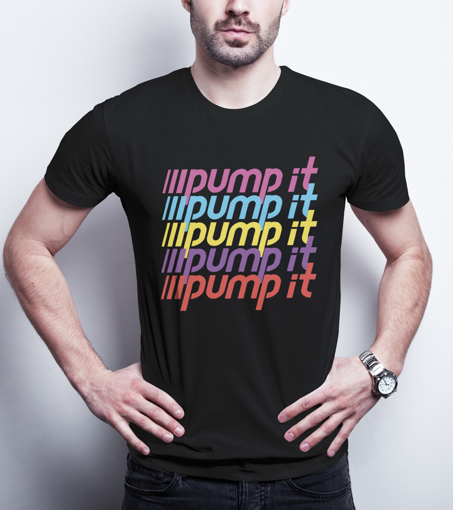 Pump It Multi Color Eskimo Callboy Merch T-Shirt
