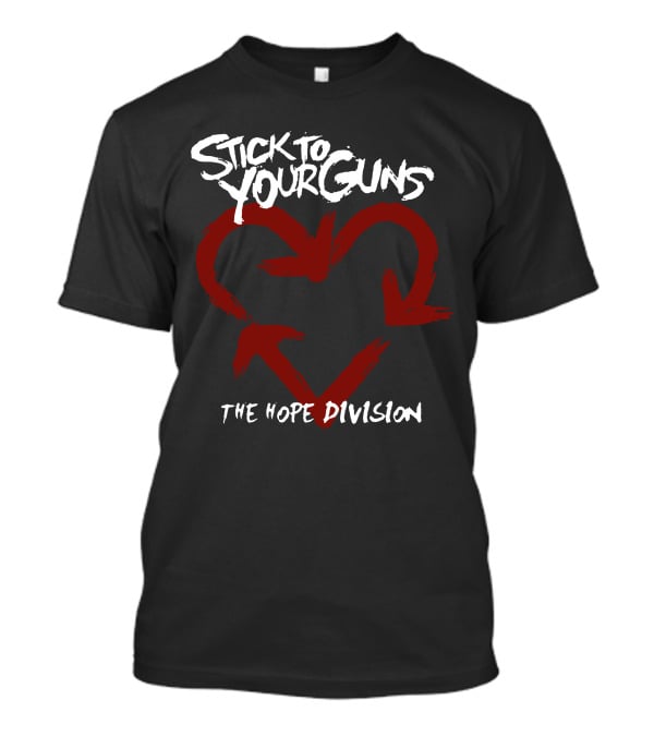 Stick To Your Guns The Hope Division Heart Arrow T-Shirt