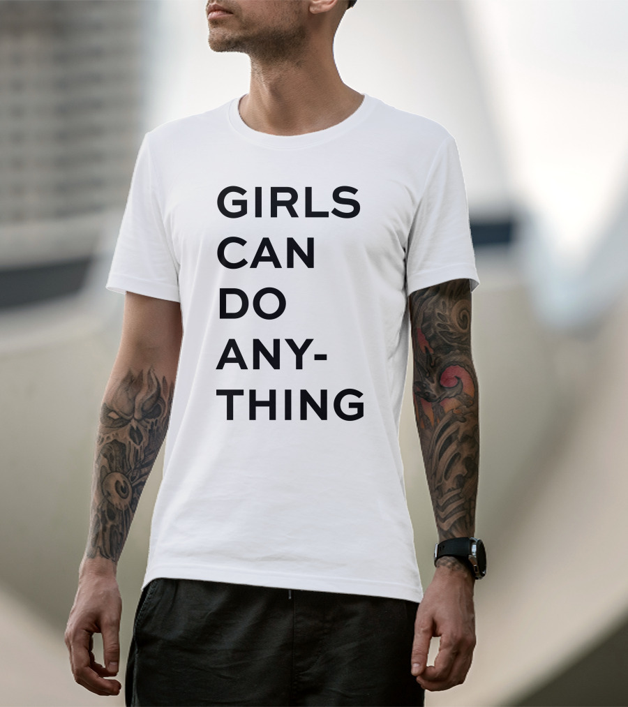 Girl Can Do Anything Girls Rock SB Amplify Women's History Month ZADIG&VOLTAIRE T-Shirt