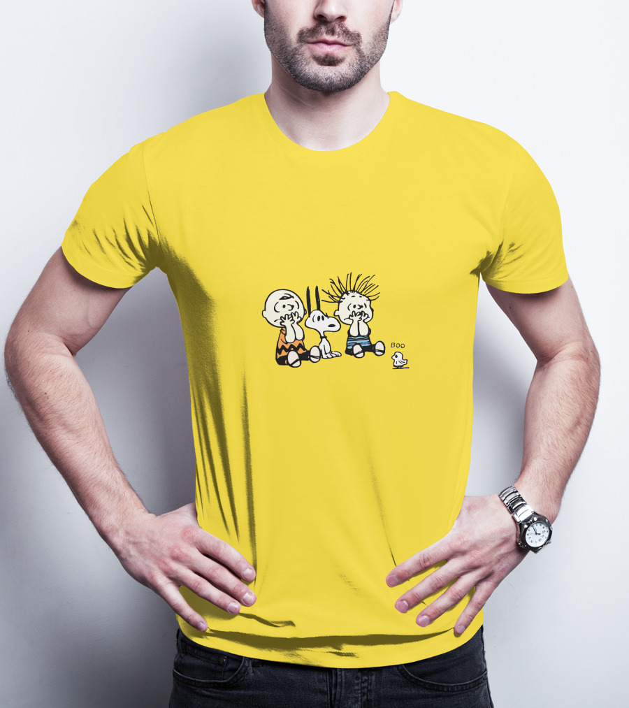 Snoopy Boo Peanuts Charlie Brown Woodstock Collection T-Shirt