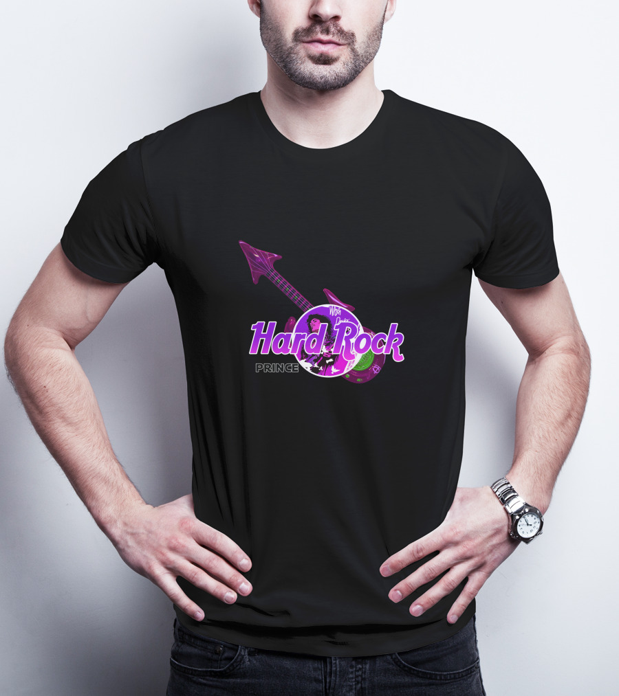 Prince Hard Rock Guitar T-Shirt