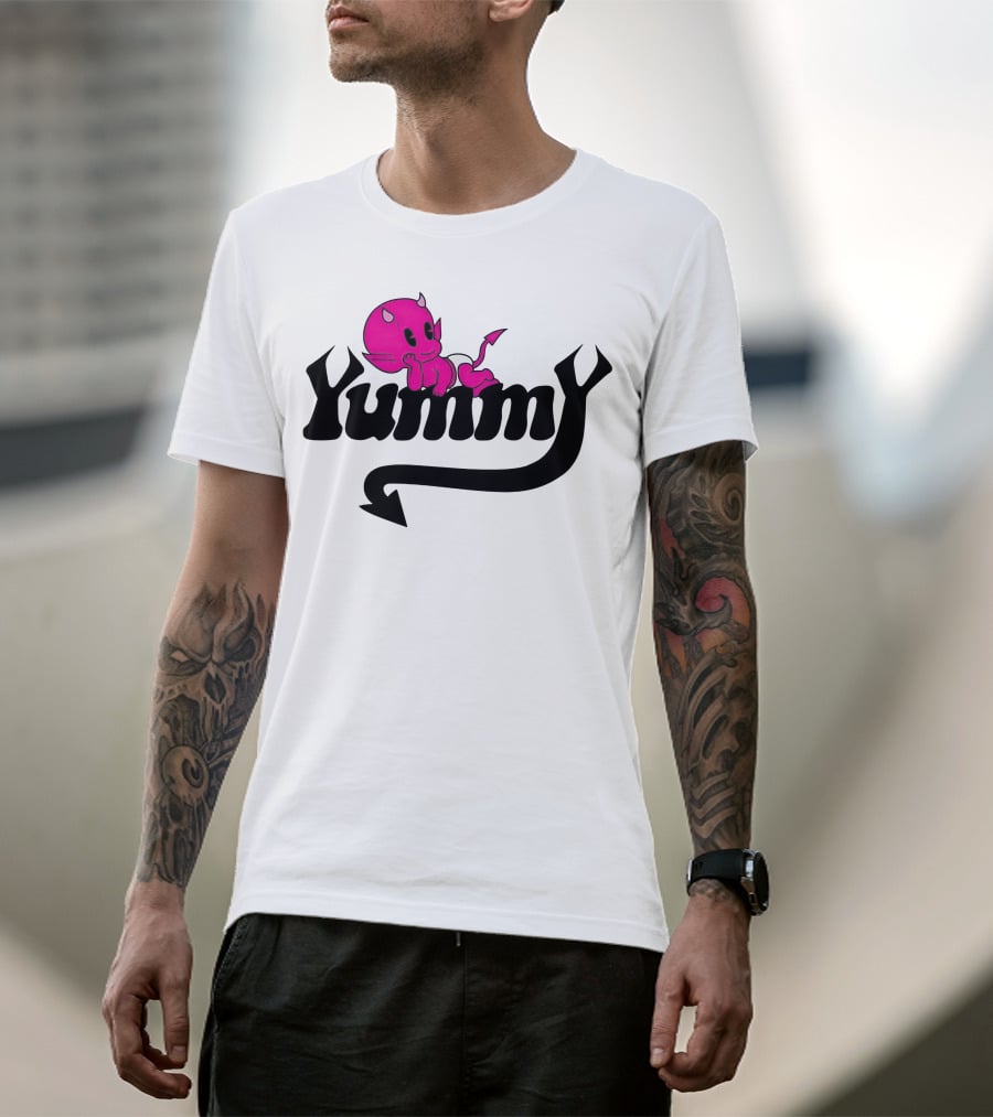 Yummy Pink Devil Tara Yummyy Merch T-Shirt