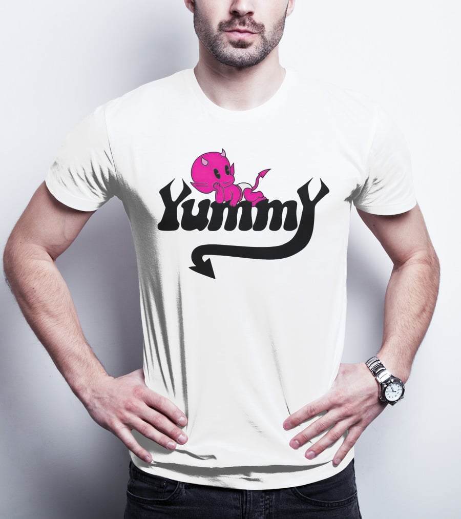 Yummy Pink Devil Tara Yummyy Merch T-Shirt