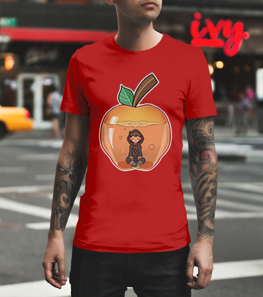 Badboyhalo Peach Character T-Shirt