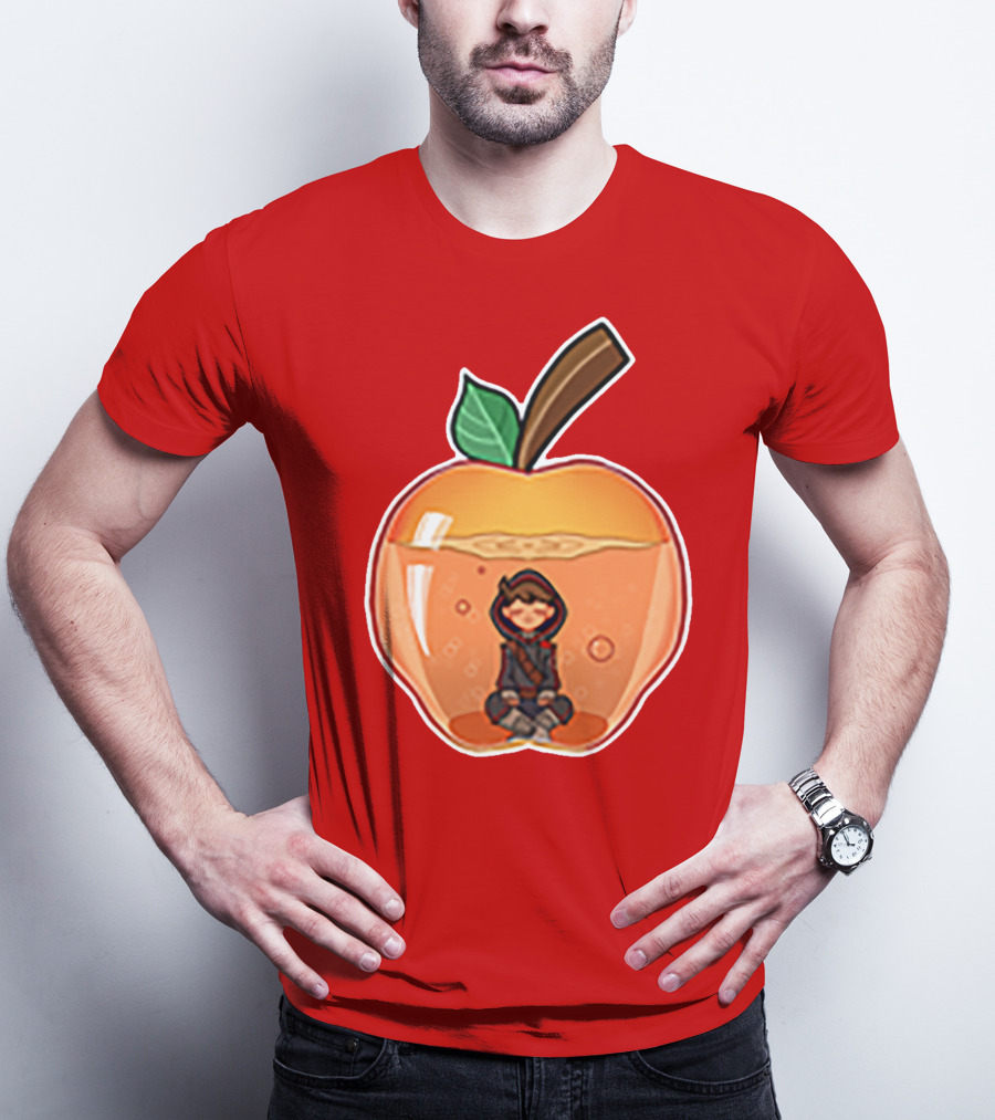 Badboyhalo Peach Character T-Shirt