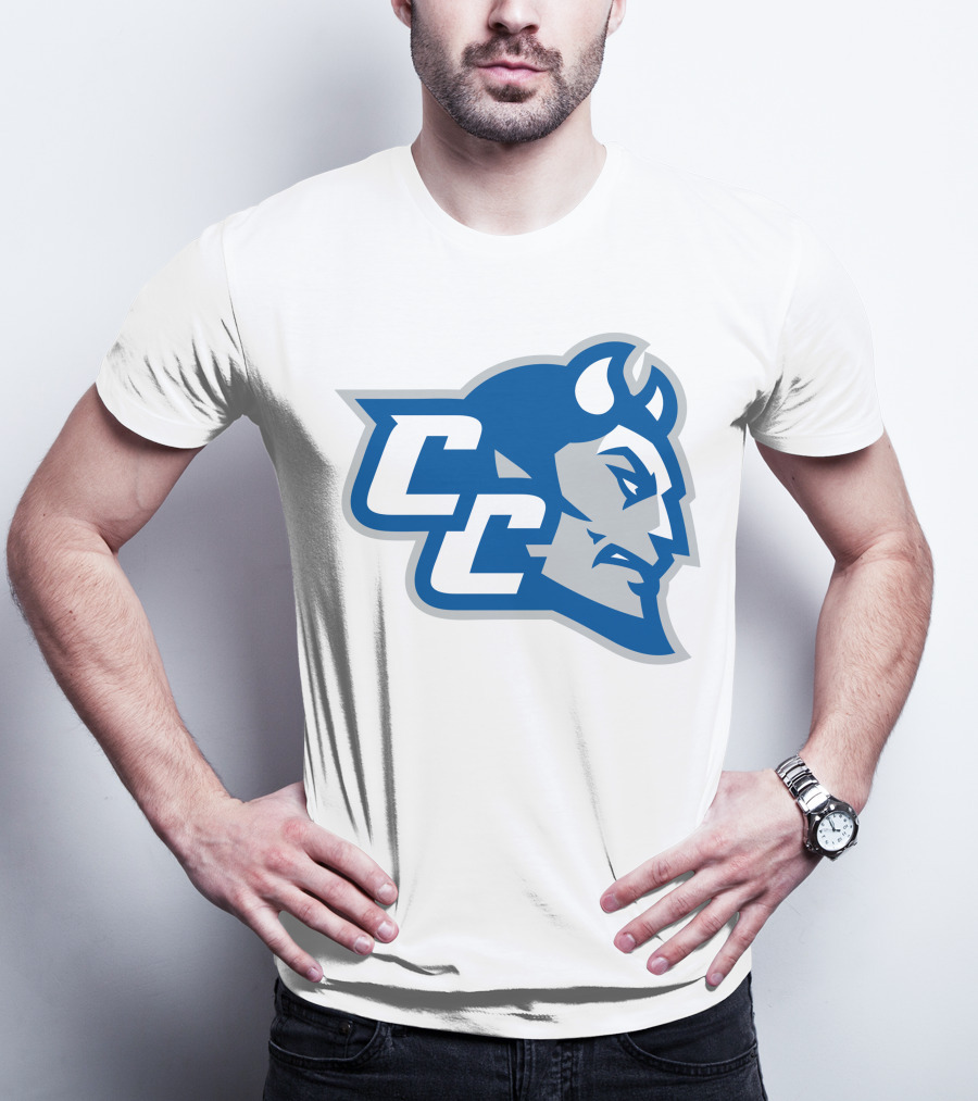 CCSU Blue Devils Logo Central Connecticut T-Shirt