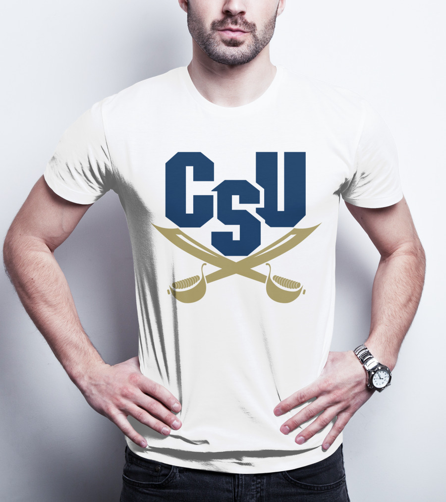 CSU Buccaneers Crossed Sabers T-Shirt