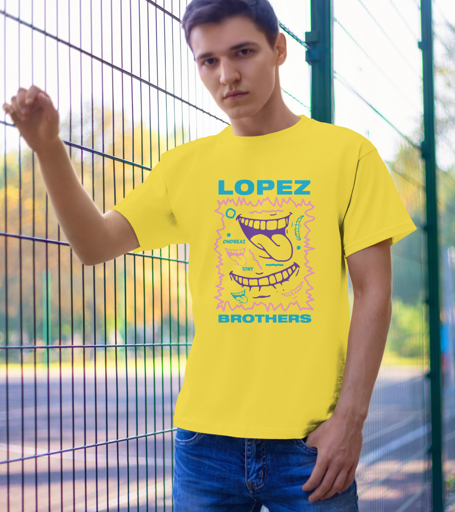 Lopez Brothers Ondreaz Tony Vibrant Mouth T-Shirt