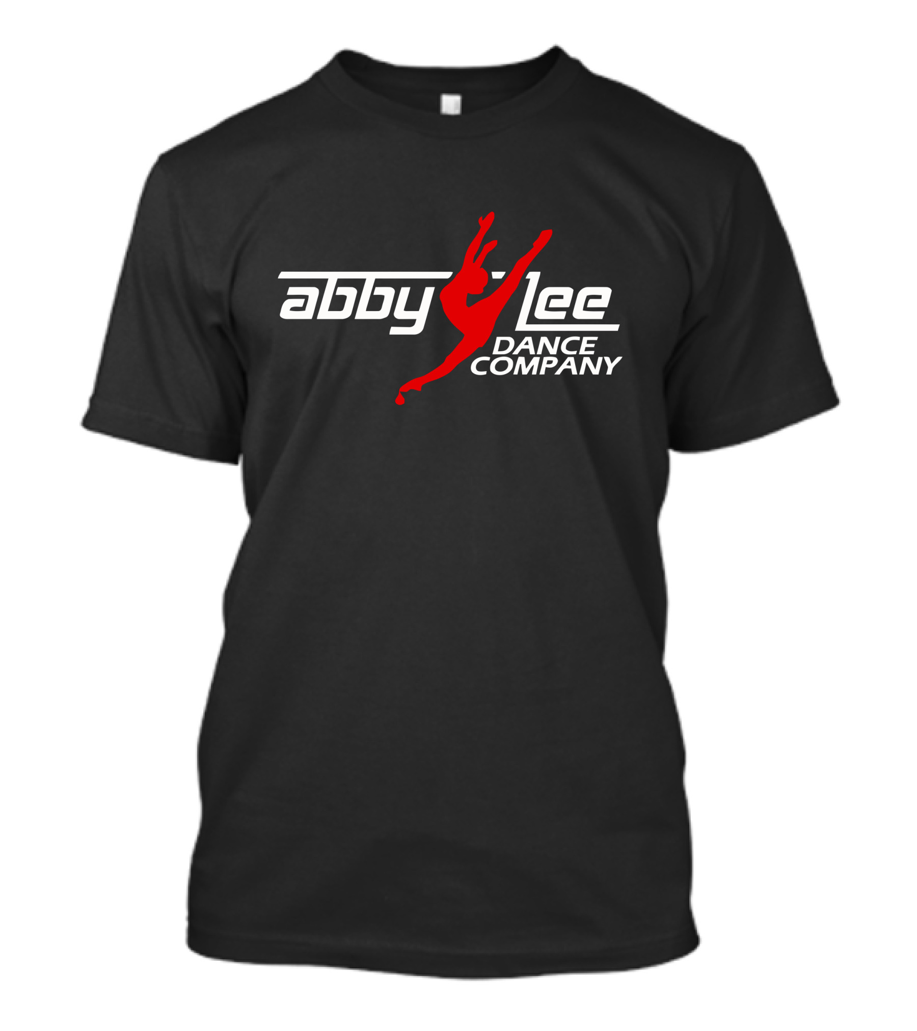 Abby Lee Dance Company Logo With Red Dancer T-Shirt