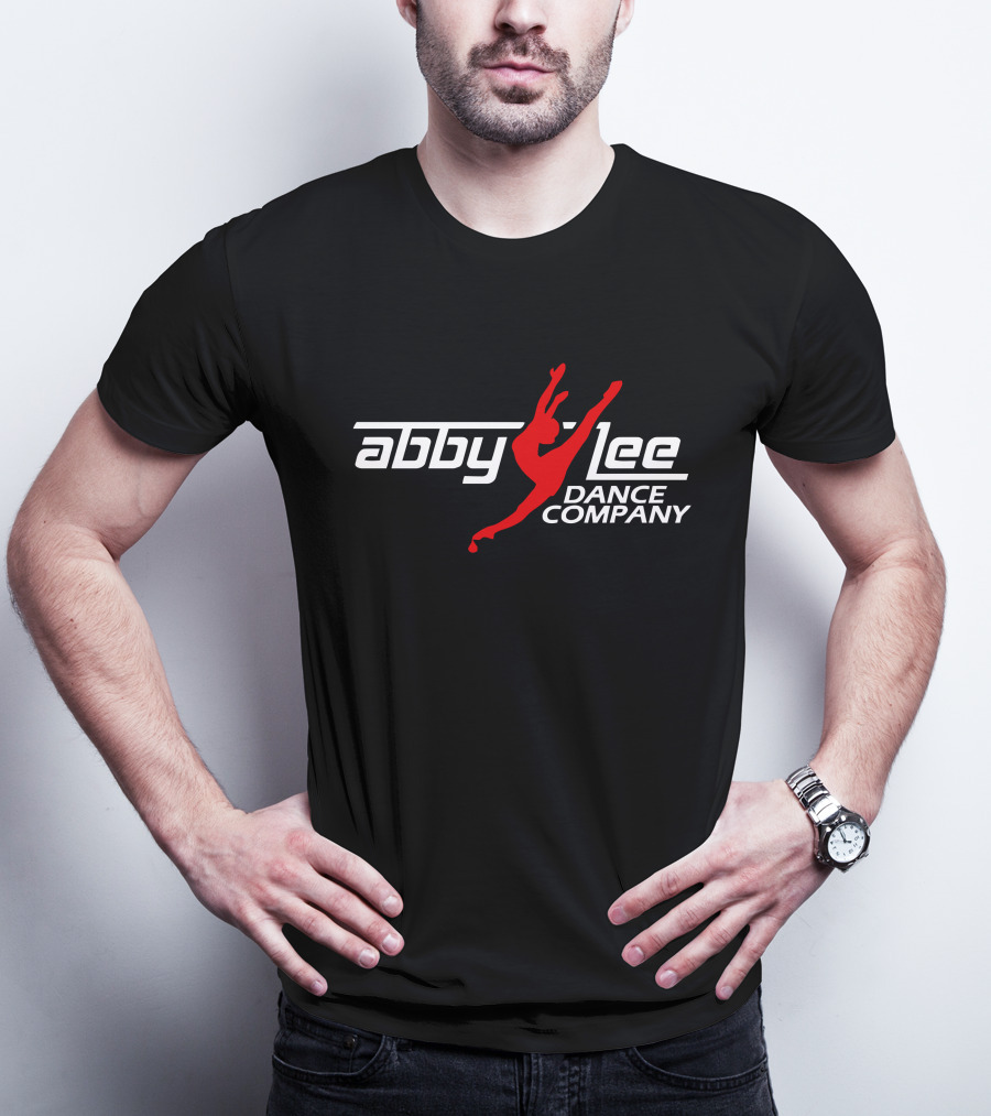 Abby Lee Dance Company Logo With Red Dancer T-Shirt