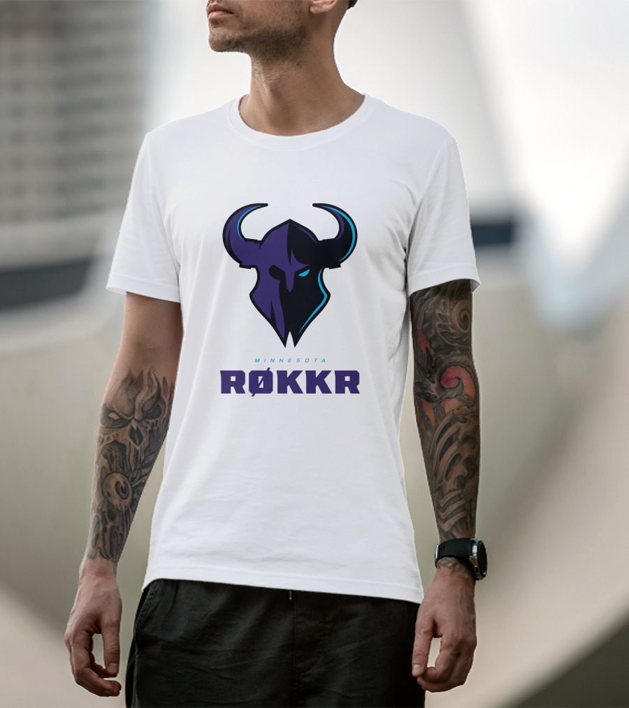 Minnesota Røkkr Logo Hoodie Merchandise T-Shirt
