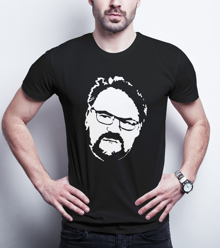 Tony Schiavone Black And White Face WWE AEW Commentator T-Shirt