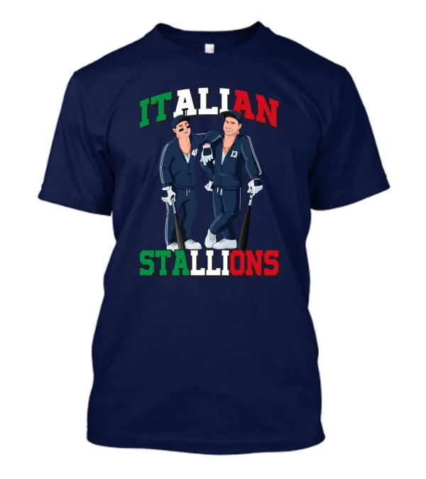 Italian Stallions 45 13 Short Porch T-Shirt