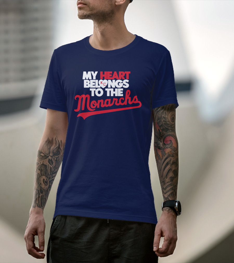 My Heart Belongs To The KC Monarchs T-Shirt