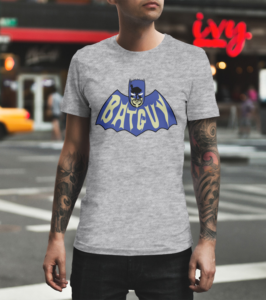 Guy Fieri Merchandise The Batguy Comic Style Character T-Shirt