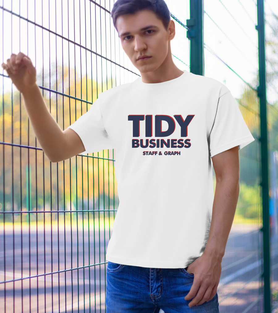 Tidy Business Staff And Graph Steve Dangle Glynn Hockey Analytics Insights T-Shirt