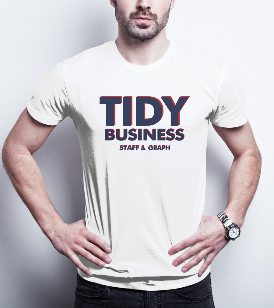 Tidy Business Staff And Graph Steve Dangle Glynn Hockey Analytics Insights T-Shirt