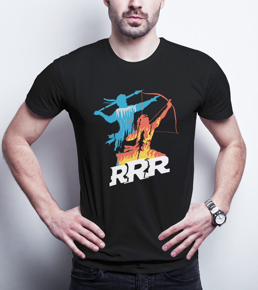 The Souled Store RRR Divine Powers Iconic Archer Warrior T-Shirt