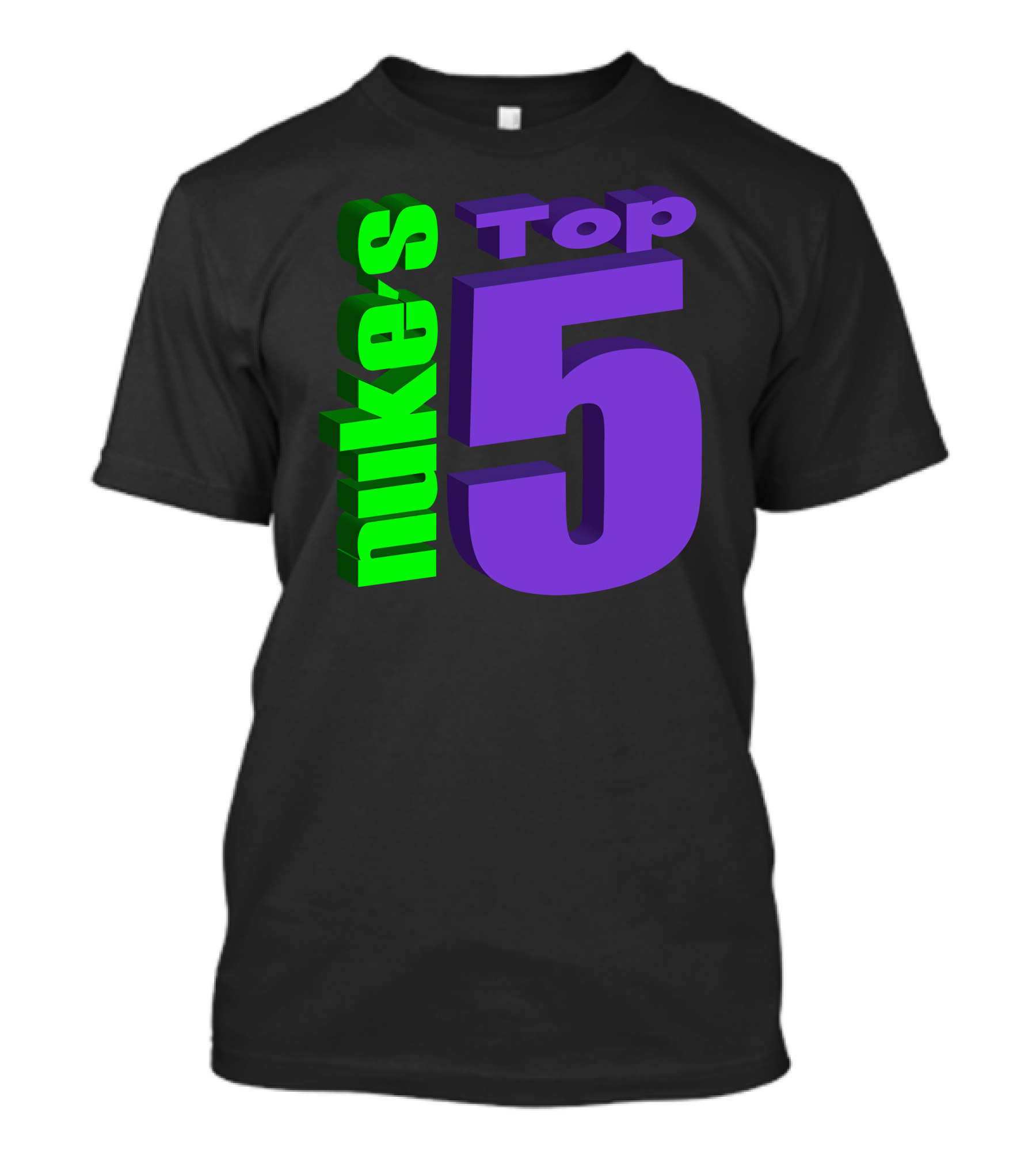Nukestop5 Nuke's Top 5 Logo Merch T-Shirt