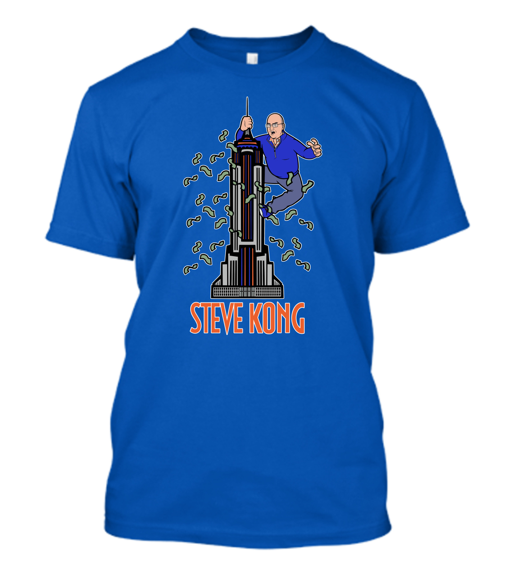 Steve Kong Kfc Steven Cohen Empire State Building Money T-Shirt