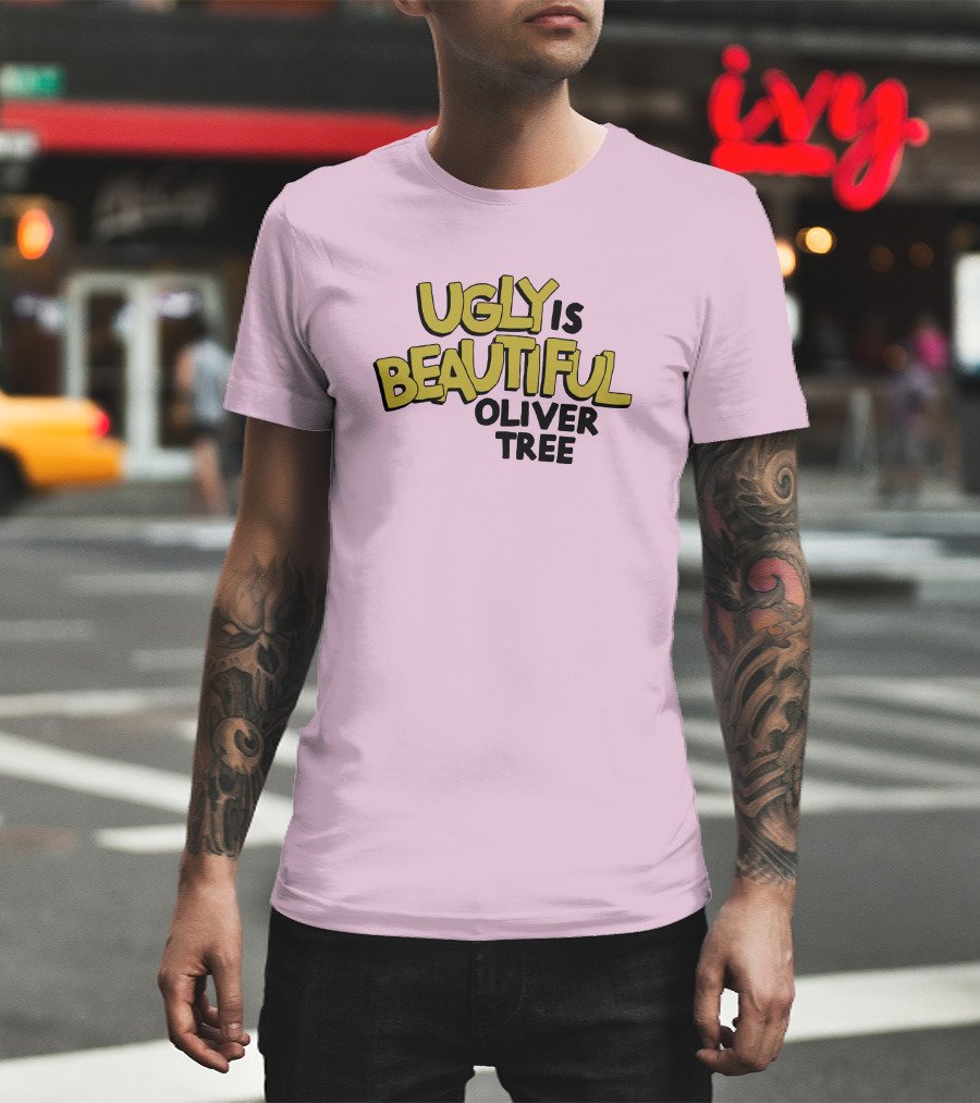 UGLY IS BEAUTIFUL OLIVER TREE MERCHANDISE T-Shirt