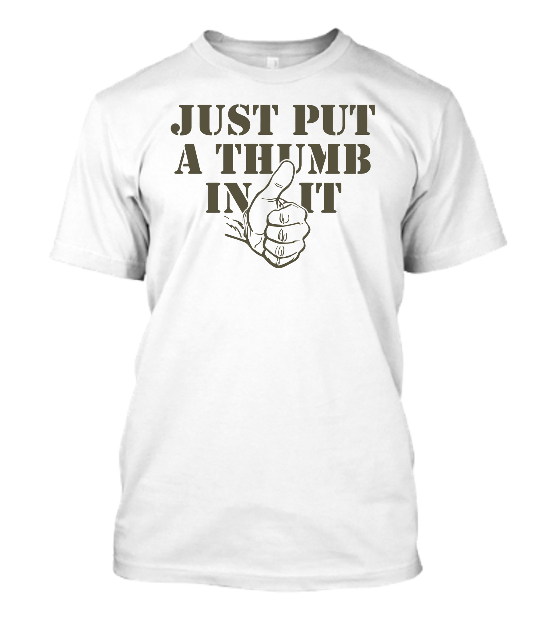 Kentucky Ballistics Just Put A Thumb In It Thumbs Up T-Shirt