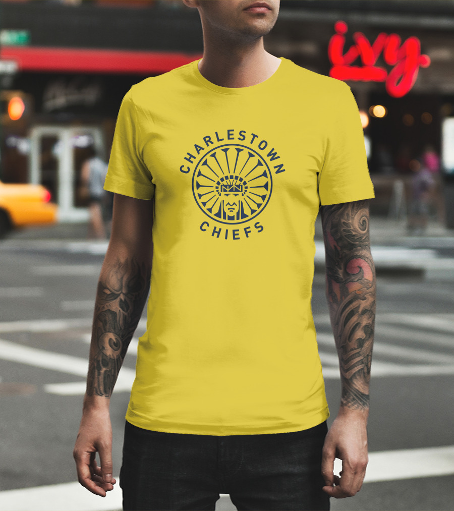 Charlestown Chiefs Iconic Bold Athletic T-Shirt