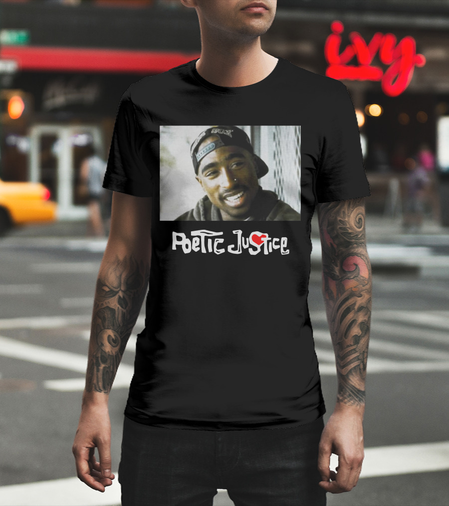 Poetic Justice Tupac Shakur T-Shirt