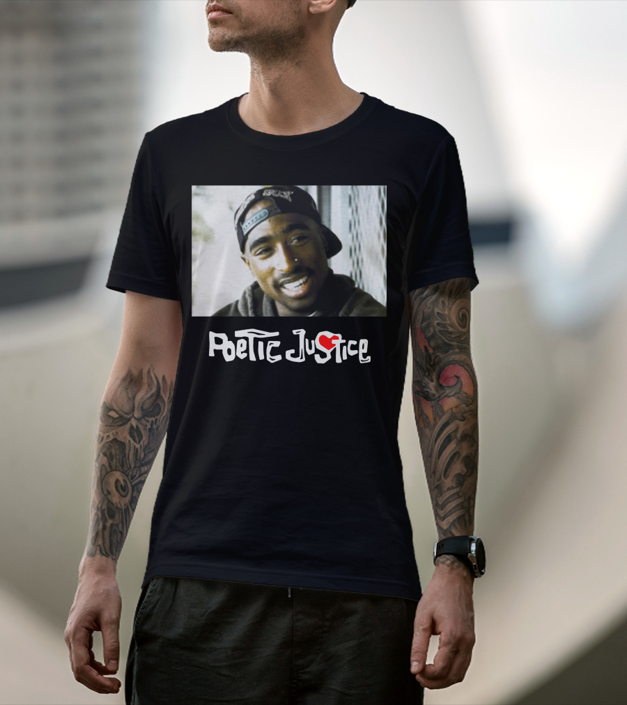 Poetic Justice Tupac Shakur T-Shirt