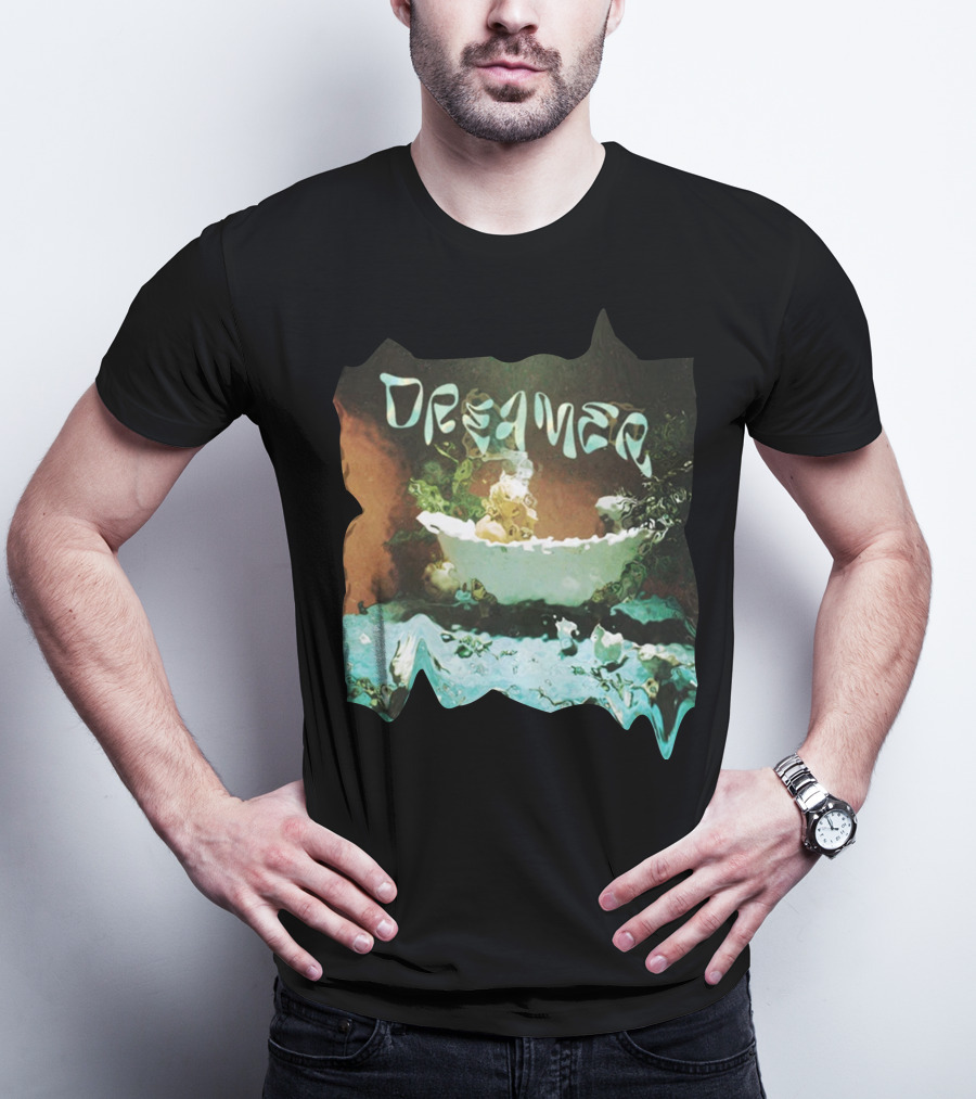Dreamer Calm Abstract Wave Reflection T-Shirt
