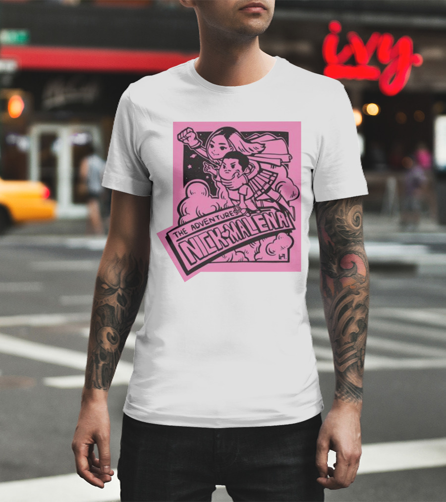 The Adventure Nick Malena Nmplol Merch T-Shirt