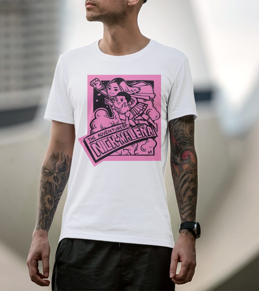 The Adventure Nick Malena Nmplol Merch T-Shirt