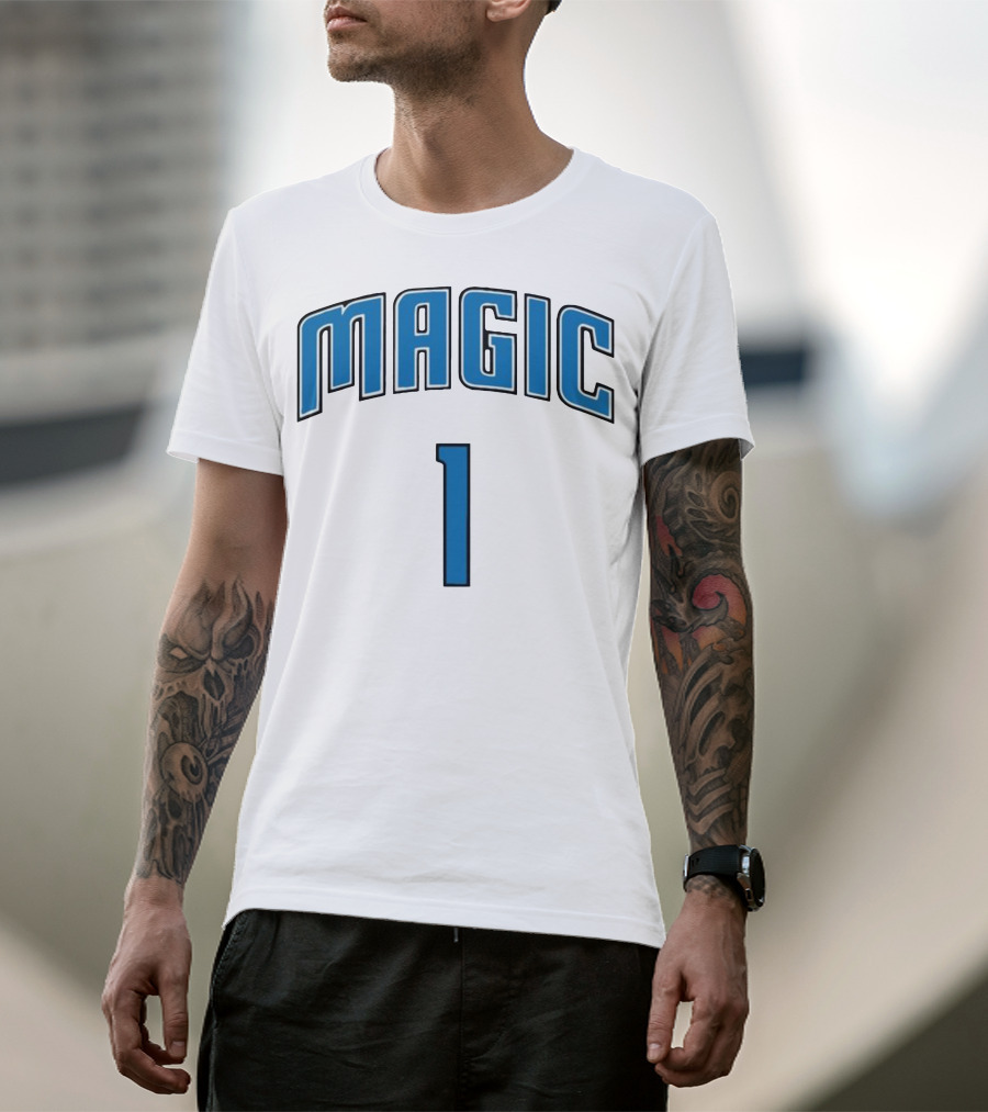 Magic 1 Jonathan Isaac Orlando Basketball T-Shirt