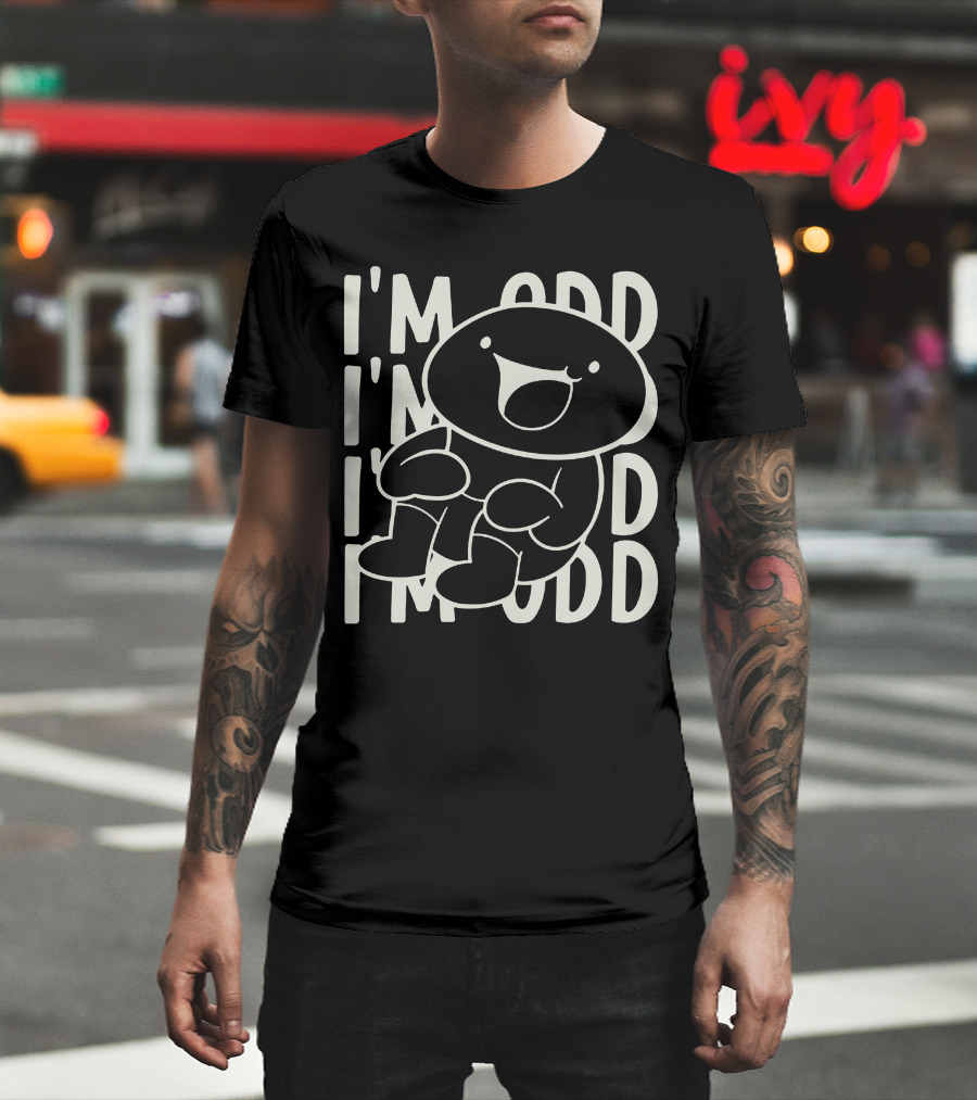 I'm Odd I'm Odd I'm Odd Character T-Shirt