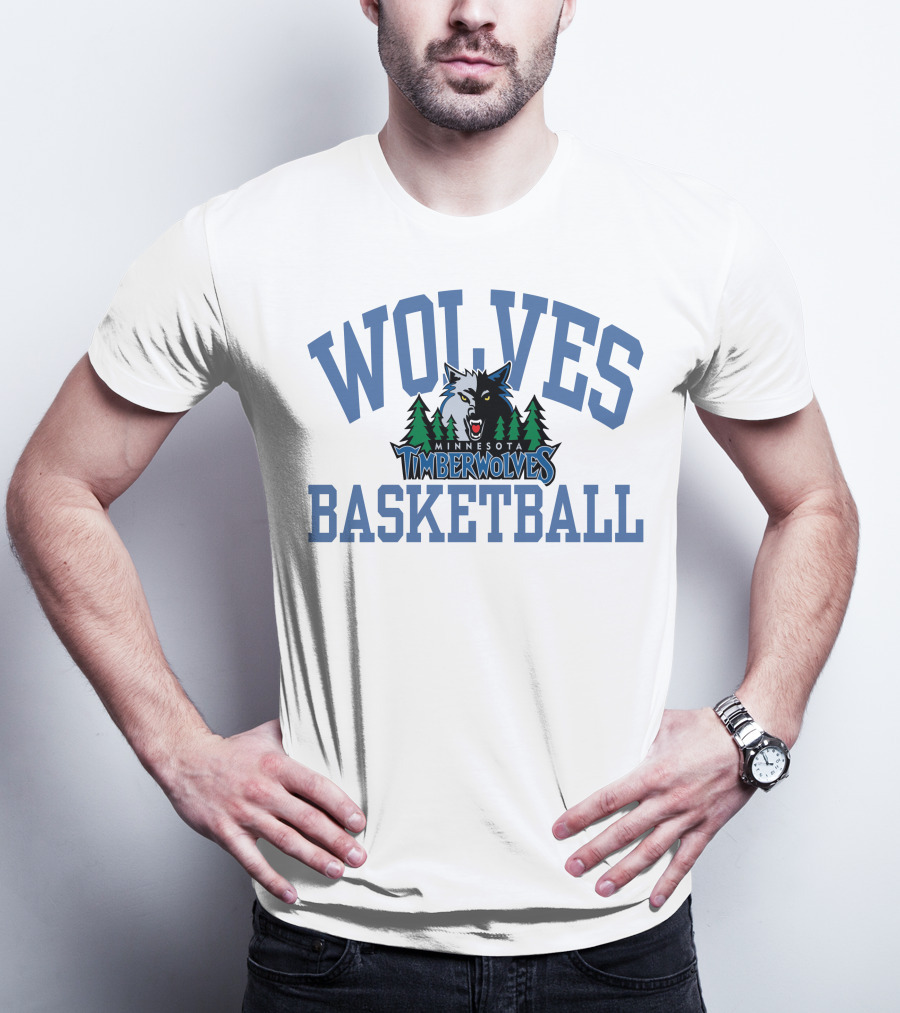 Wolves Minnesota Timberwolves Basketball T-Shirt