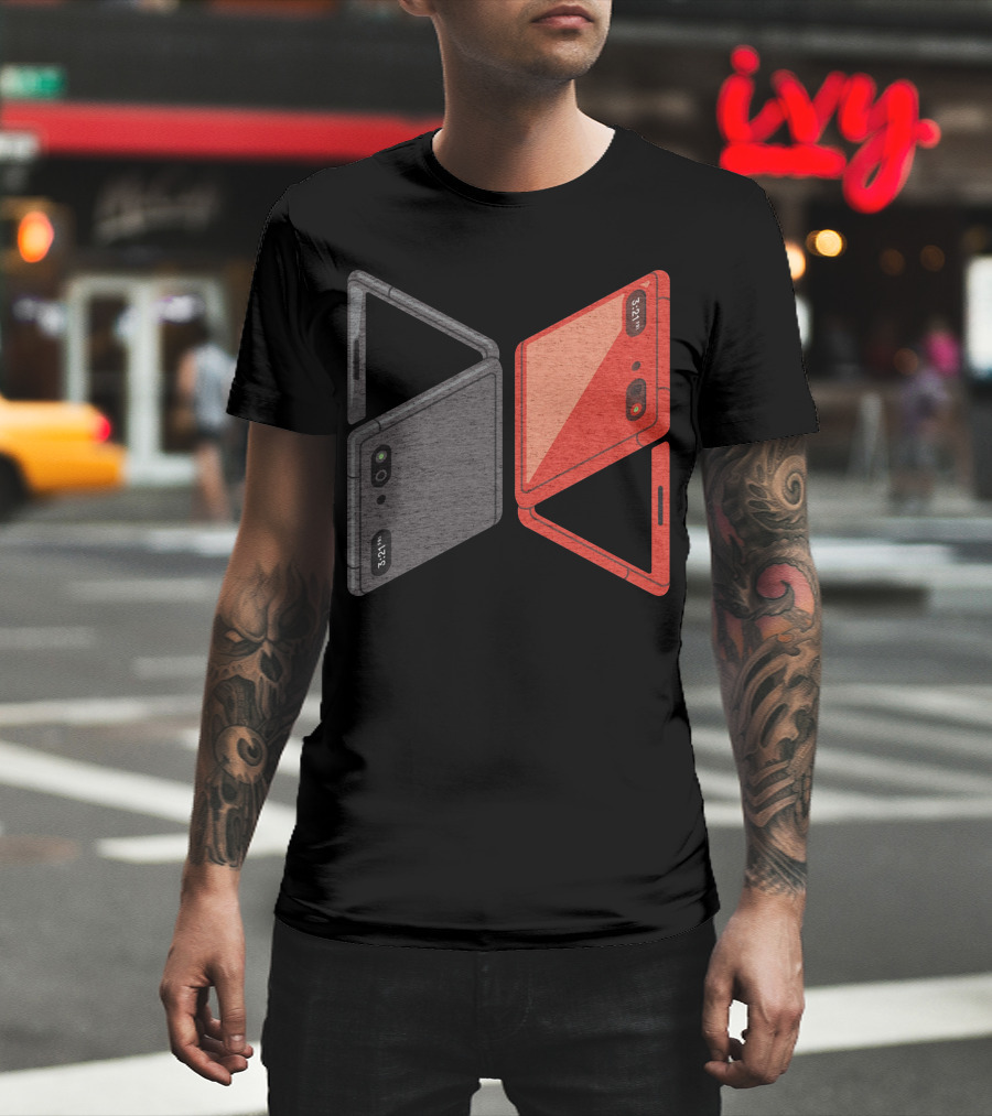 MKBHD Merch 3.2.1 Custom Foldable Phone T-Shirt