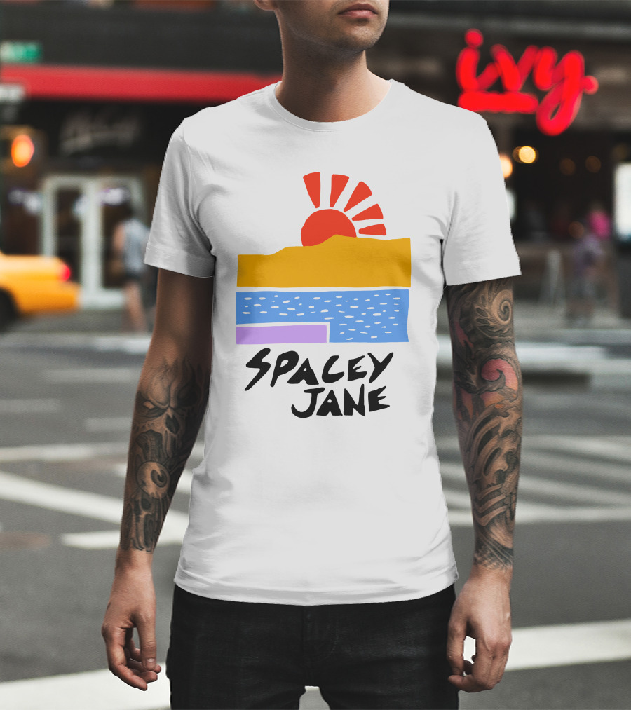 Spacey Jane Store Sun And Waves Retro T-Shirt