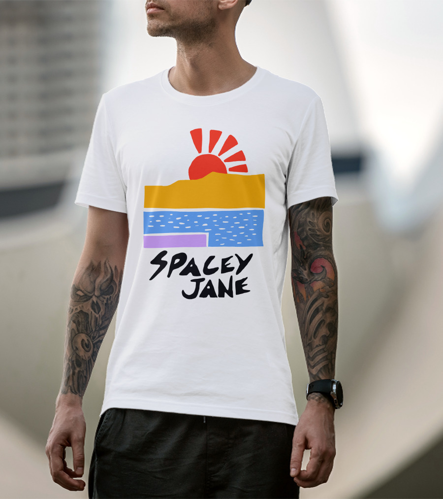 Spacey Jane Store Sun And Waves Retro T-Shirt