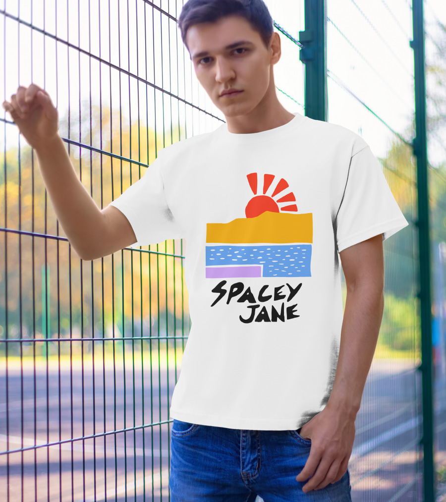 Spacey Jane Store Sun And Waves Retro T-Shirt