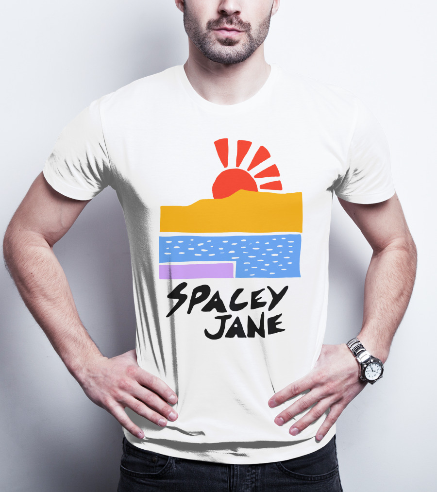 Spacey Jane Store Sun And Waves Retro T-Shirt