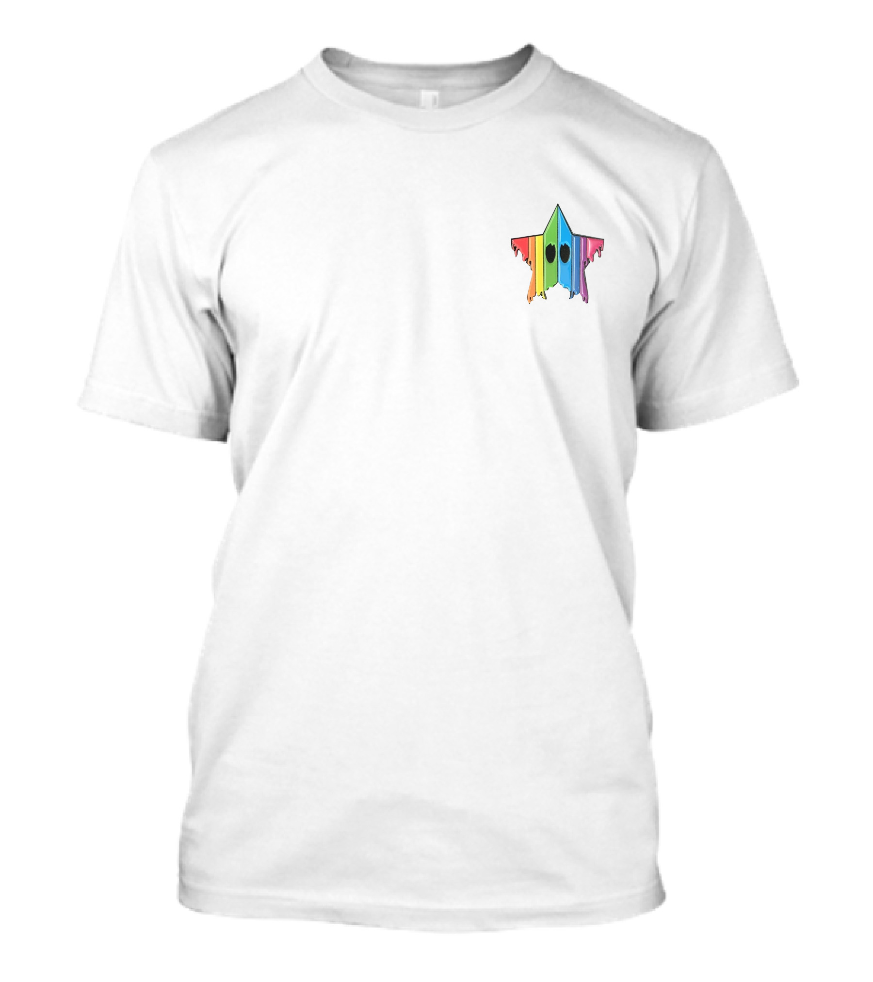 Dripping Rainbow Star Simpleflips Store T-Shirt