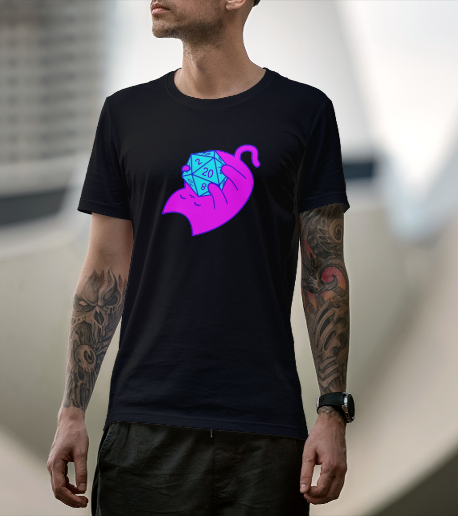 Sodapoppin Merch D20 Gaming Ghost T-Shirt