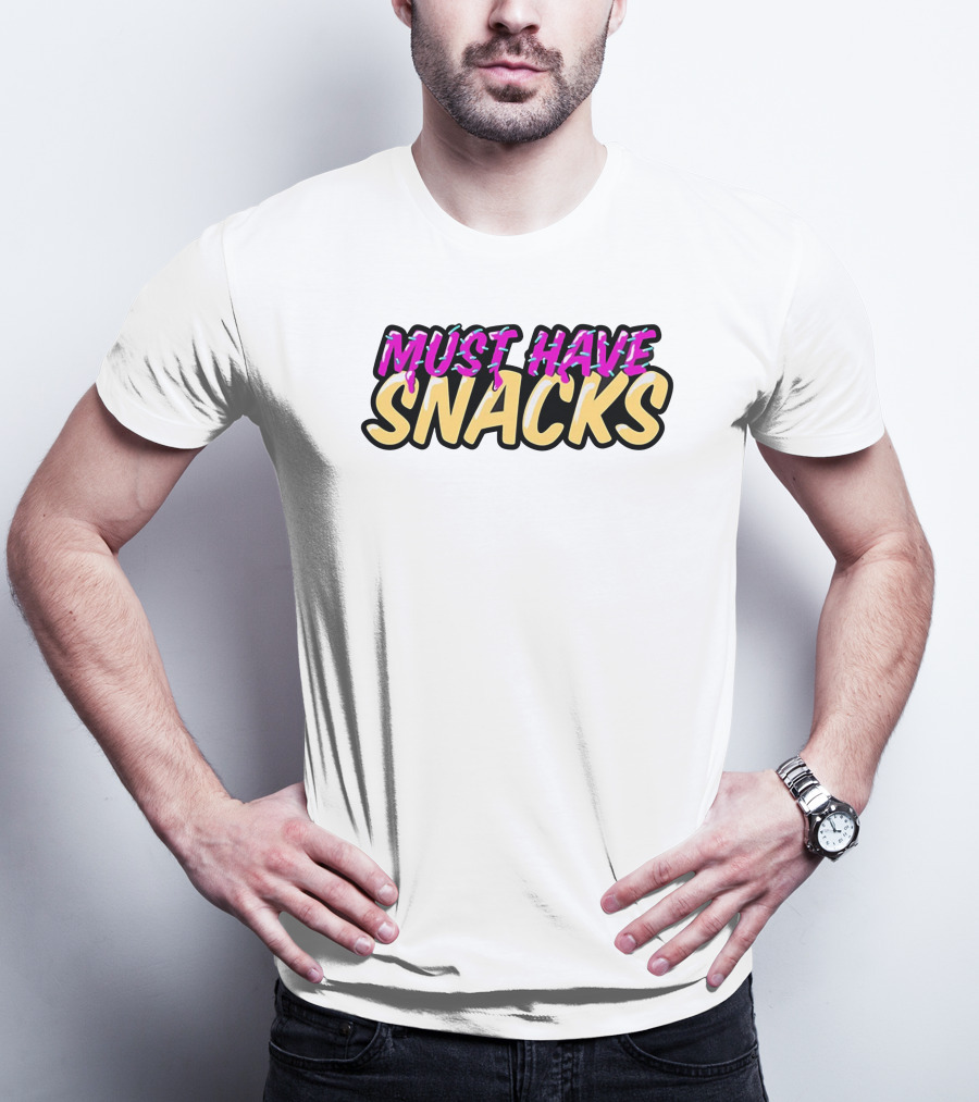 Must Have Snacks MoreJStu Merch Shop T-Shirt
