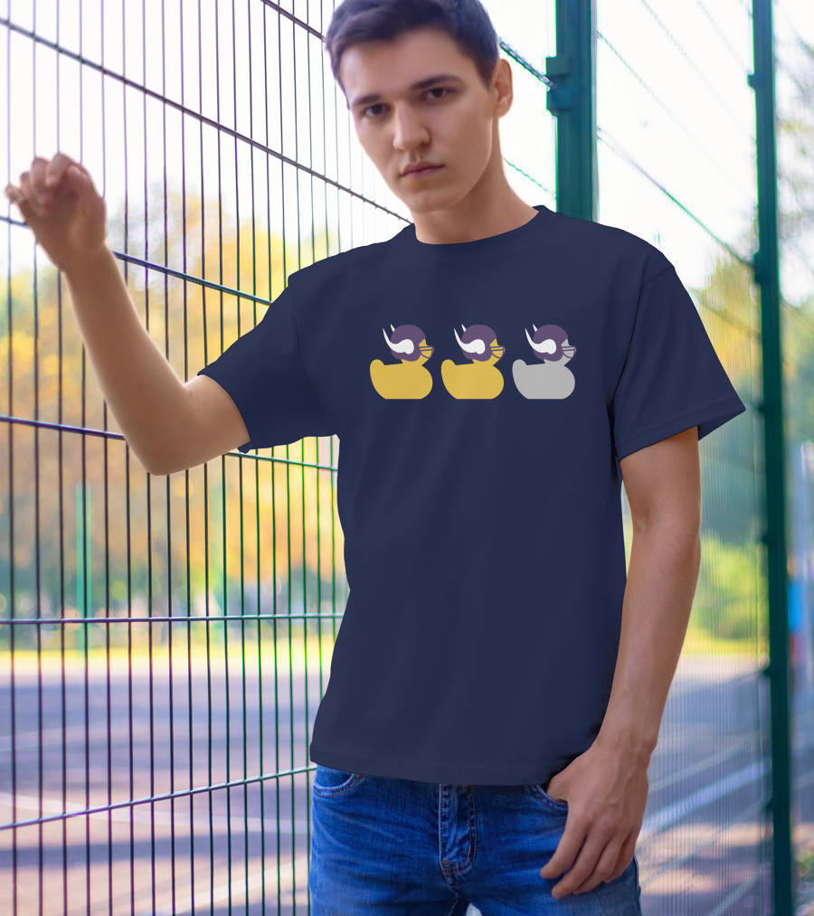 Duck Duck Grey Duck Vikings T-Shirt